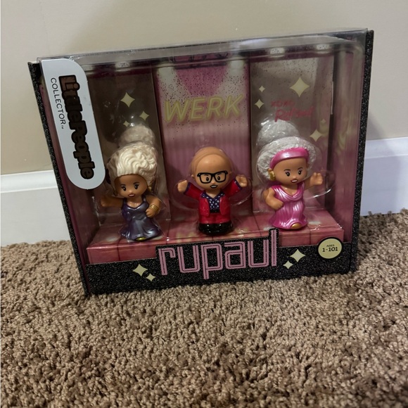 Fisher-Price | Toys | Little People Rupaul Collector Set | Poshmark